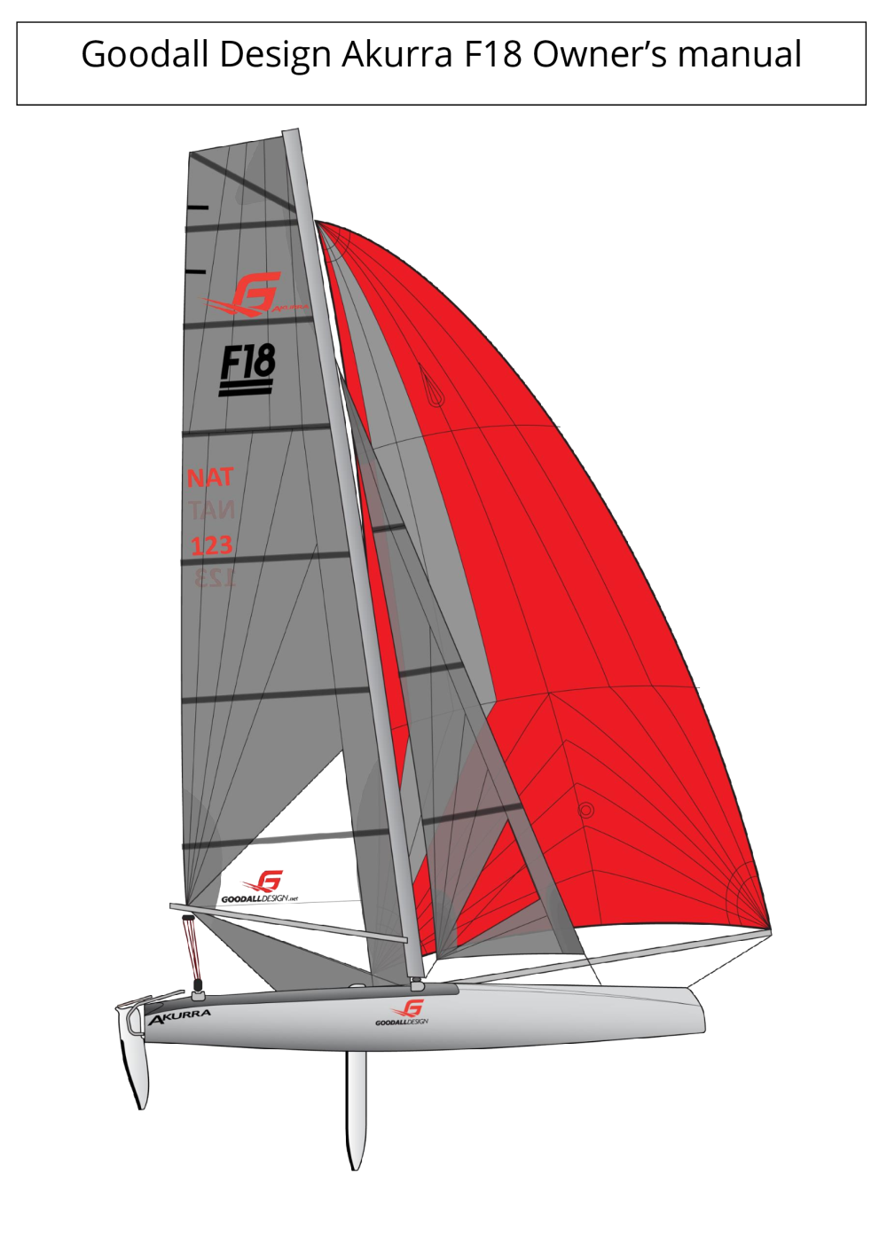 F18 Manual : Goodall Design